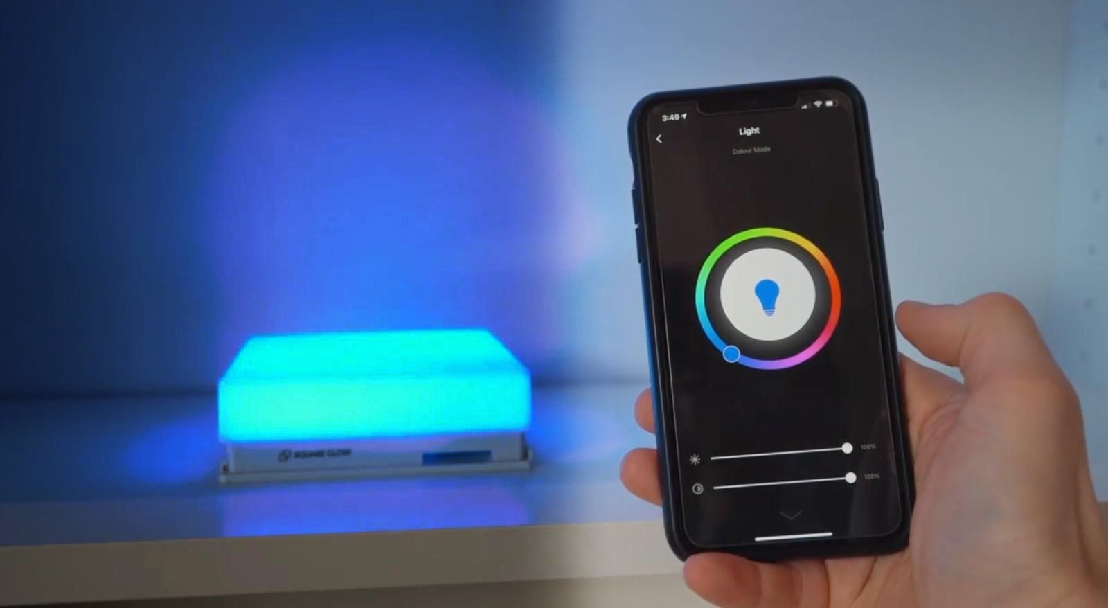 SquareGlow Smart Home Kit - WiFi-Enabled Home Alert System